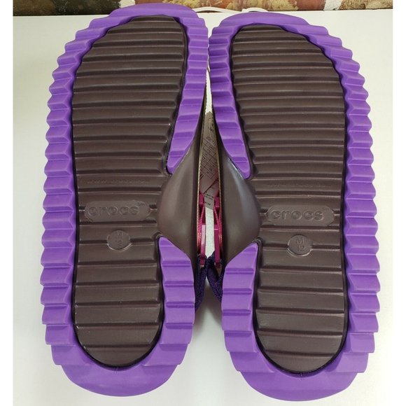 CROCS | Shoes | Crocs Classic Hiker Clog Stucco Purple Pink Brown ...